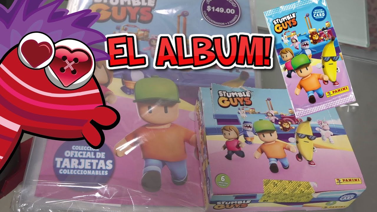 Estas son las ESTAMPAS y el ALBUM de Stumble Guys - YouTube