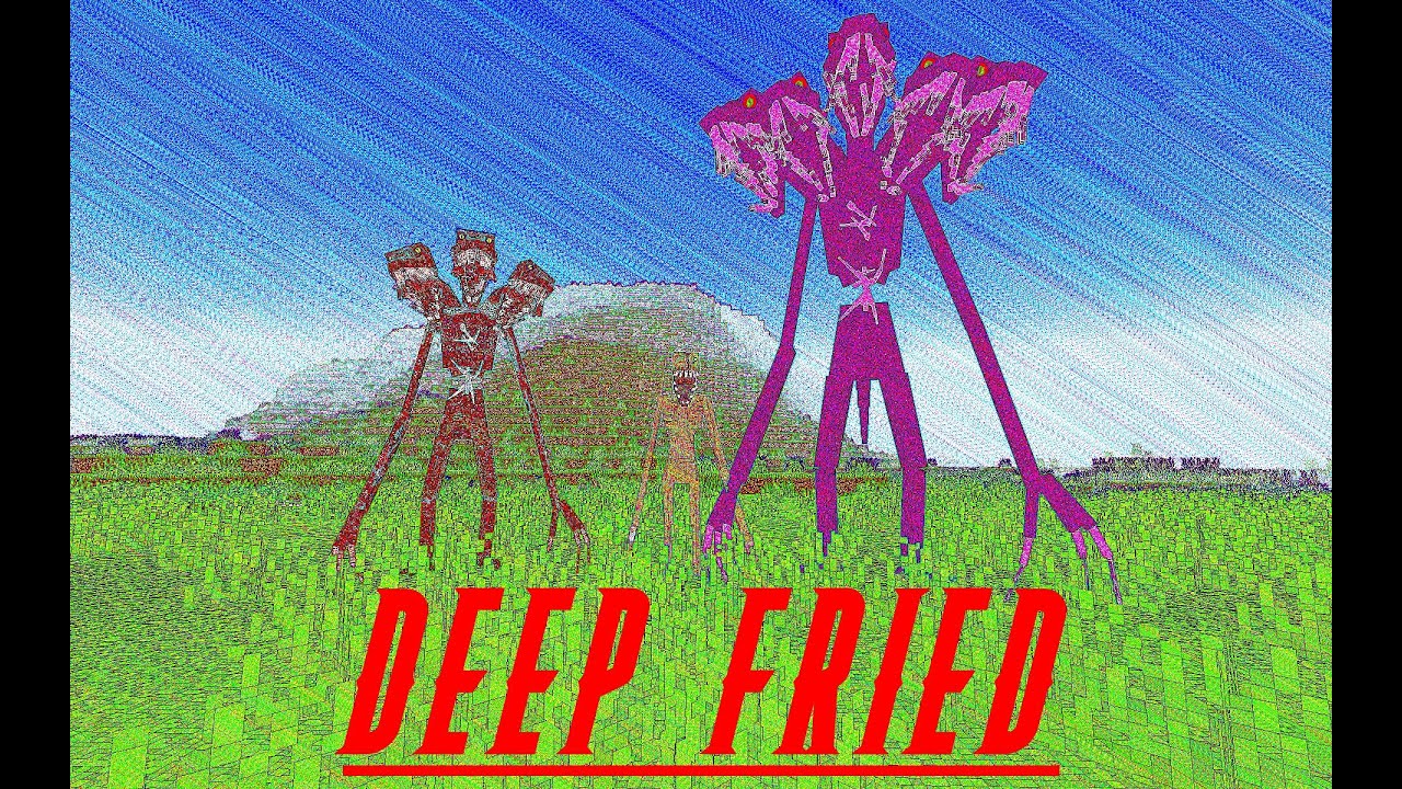 MINECRAFT HORROR BUT ITS DEEP FRIED - YouTube