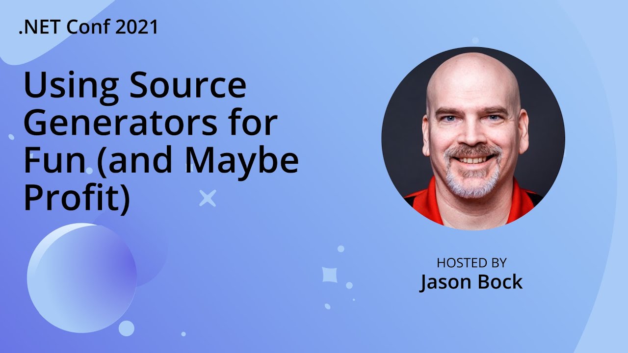 Using Source Generators for Fun (and Maybe Profit) - YouTube