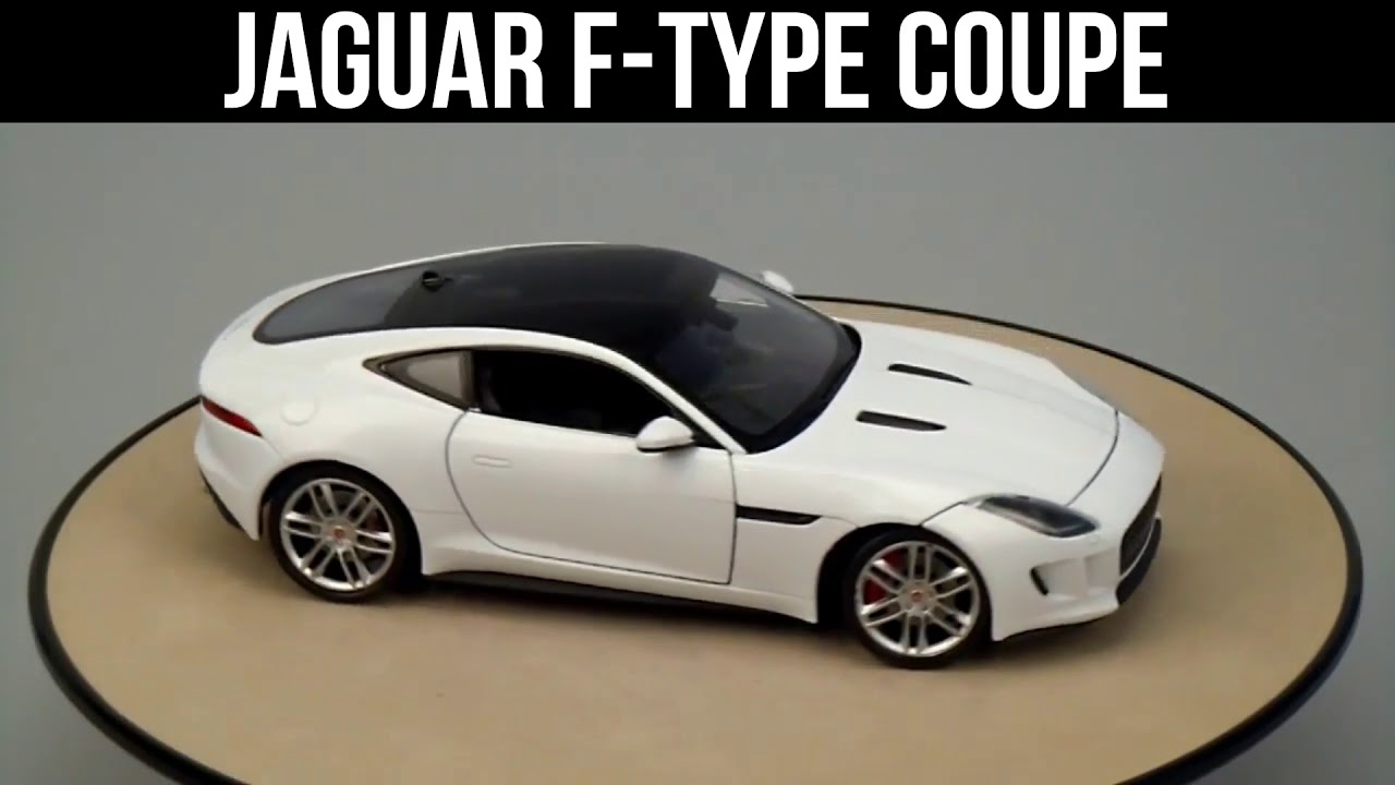 2018 Jaguar F-type Coupe 1:24 Diecast Model Toy - Alfamates - YouTube