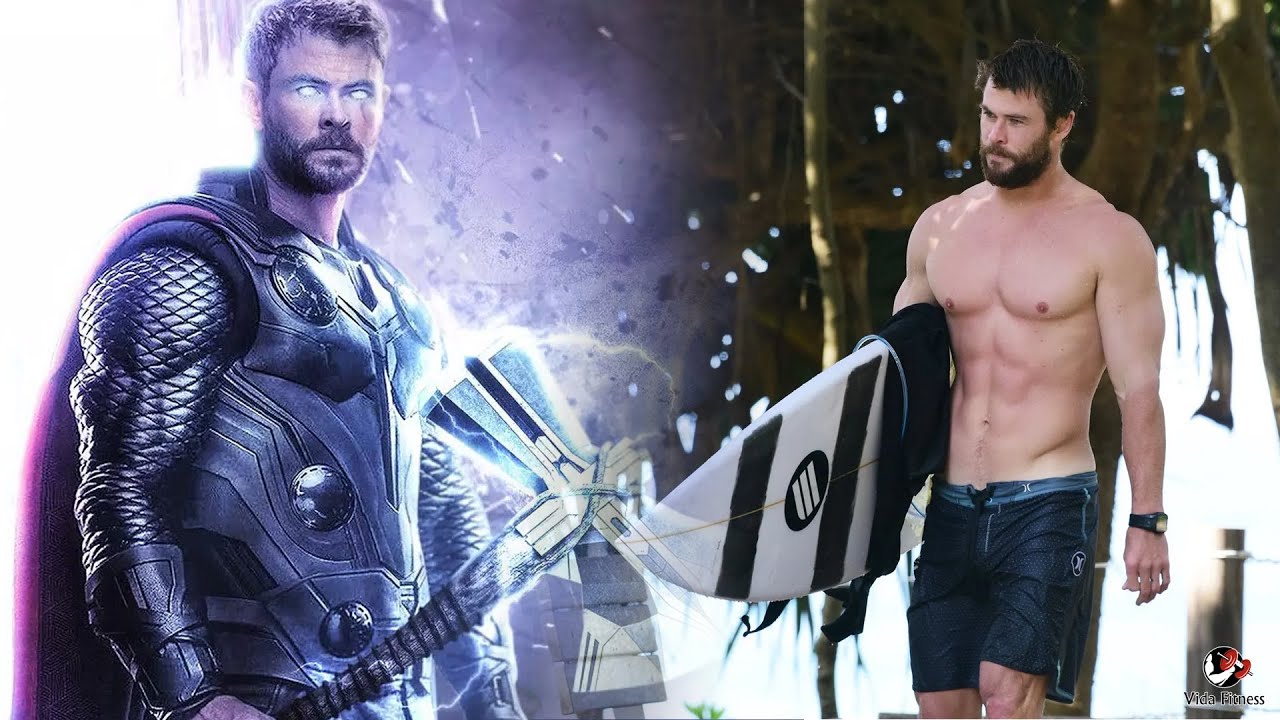 El Increíble Físico De Chris Hemsworth «Thor» ⚡ - YouTube