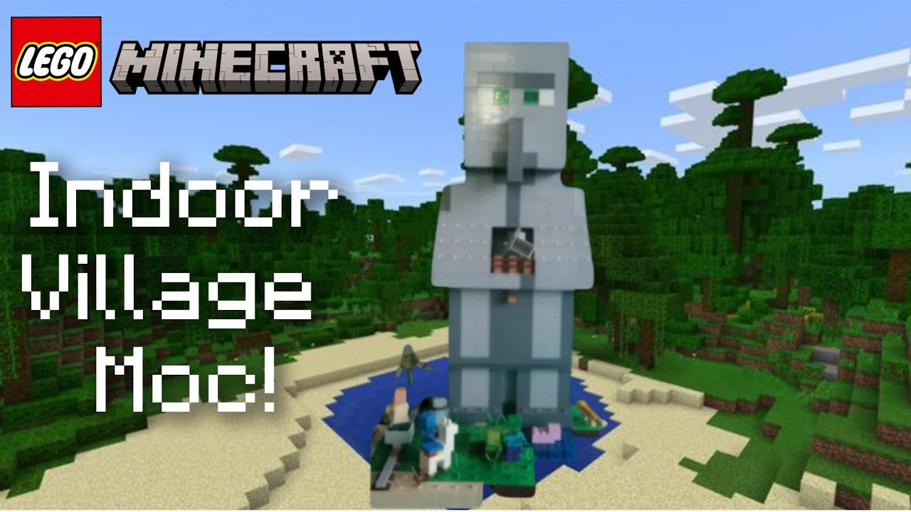 Lego Minecraft Indoor Village MOC! - YouTube
