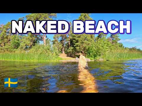 NUDE Beach on Sunny Morning 🇸🇪
