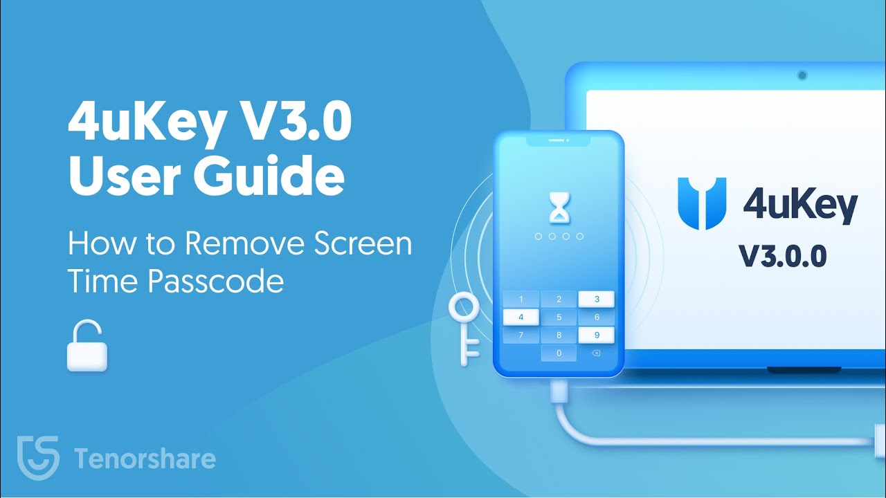 4uKey Guide How To Remove Screen Time Passcode YouTube 4uKey Guide How To Remove Screen Time Passcode YouTube