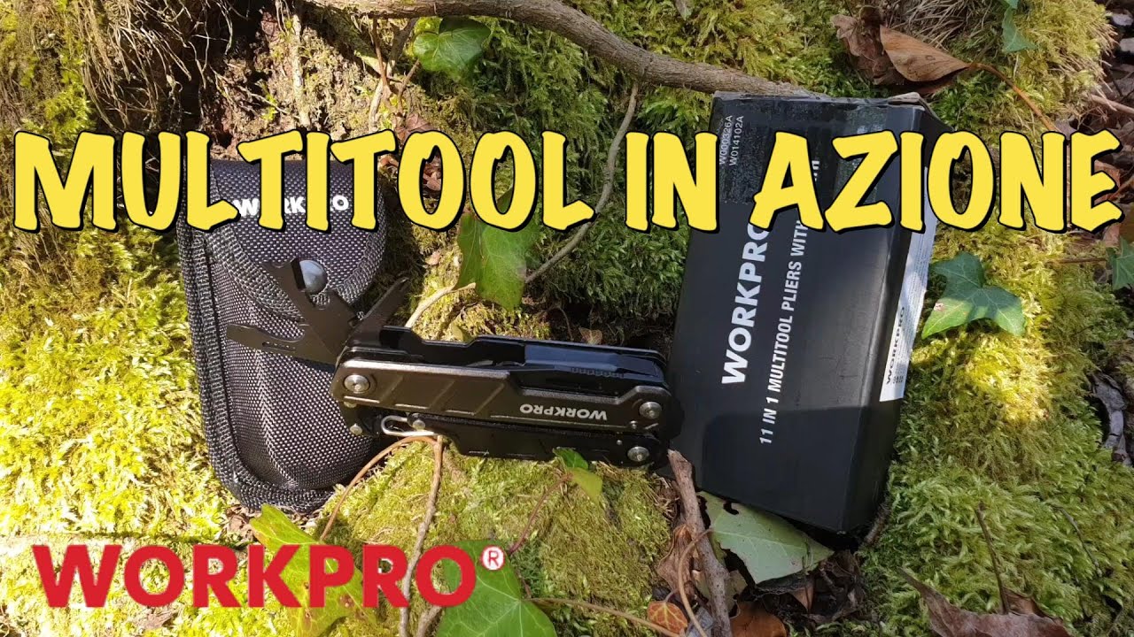 WORKPRO Multitool in Azione: Vale la Pena Acquistarlo? - YouTube