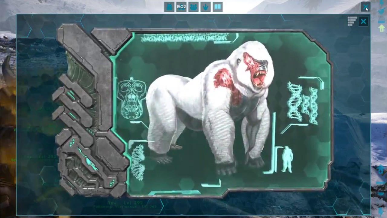 ARK Survival Evolved - Megapithecus boss - beta difficulty - solo - YouTube