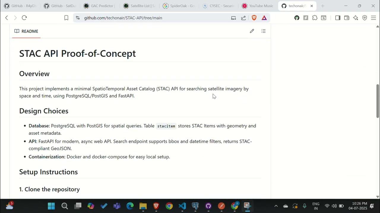 STAC API Demo - YouTube