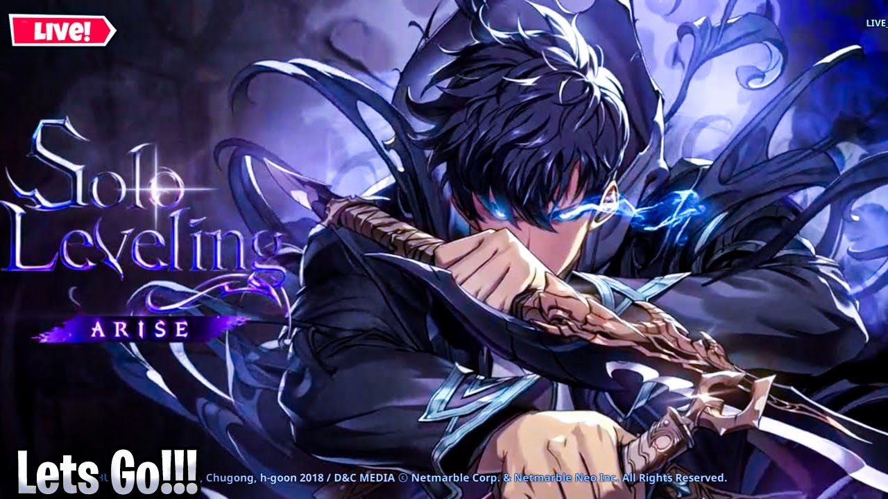 🛑LIVE | New Solo Leveling Game is Here Let's Play it - YouTube