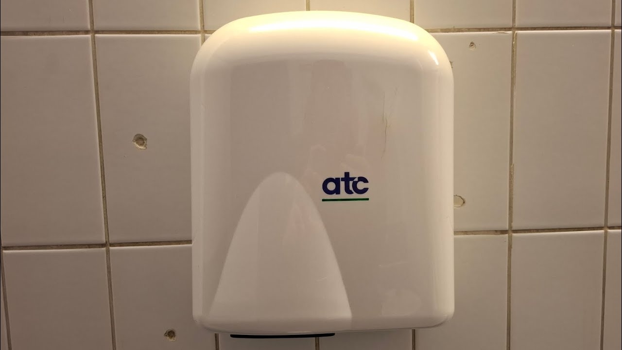 Atc Cub Junior hand dryer, Southampton Coach Station, National Express ...
