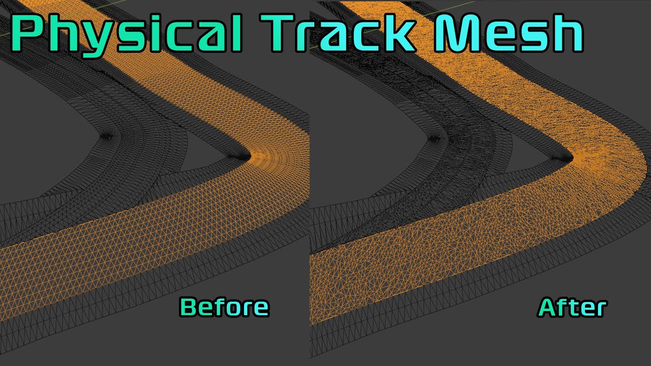 Track Building - Physical Track Mesh (Assetto Corsa & Race Track ...