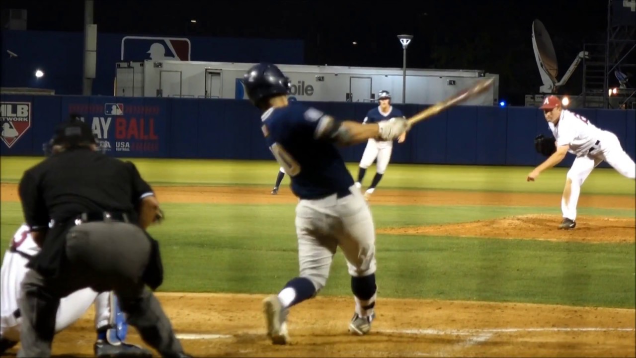 Evan Lee, Arkansas Sophomore OF/LHP (summer baseball) - YouTube