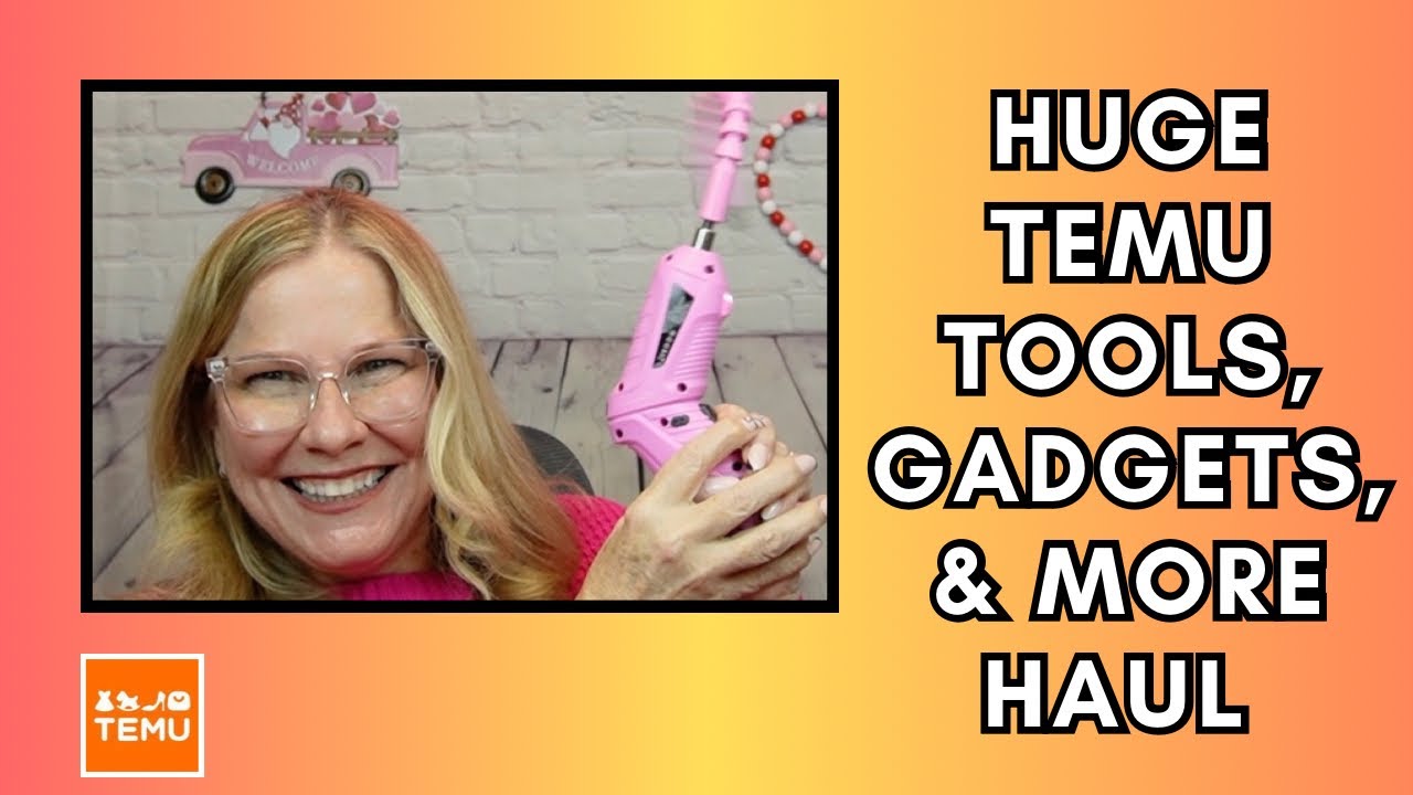 Huge @temu Tools, Gadgets, & More Haul - YouTube