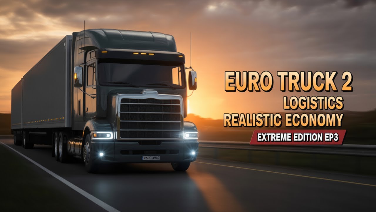 EURO TRUCK 2 Logistics - Realistic Economy Extreme Edition EP3 - YouTube
