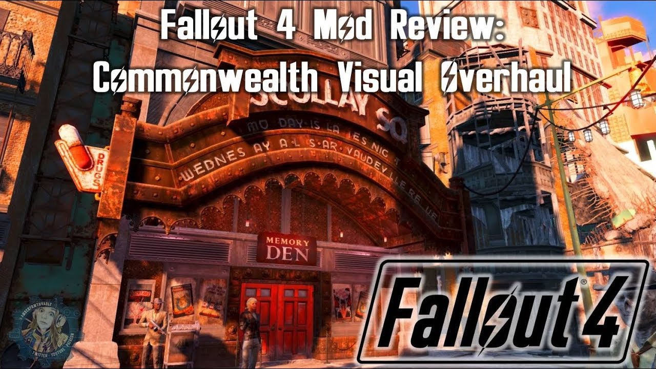 Fallout 4 Mod Review: Commonwealth Visual Overhaul - YouTube