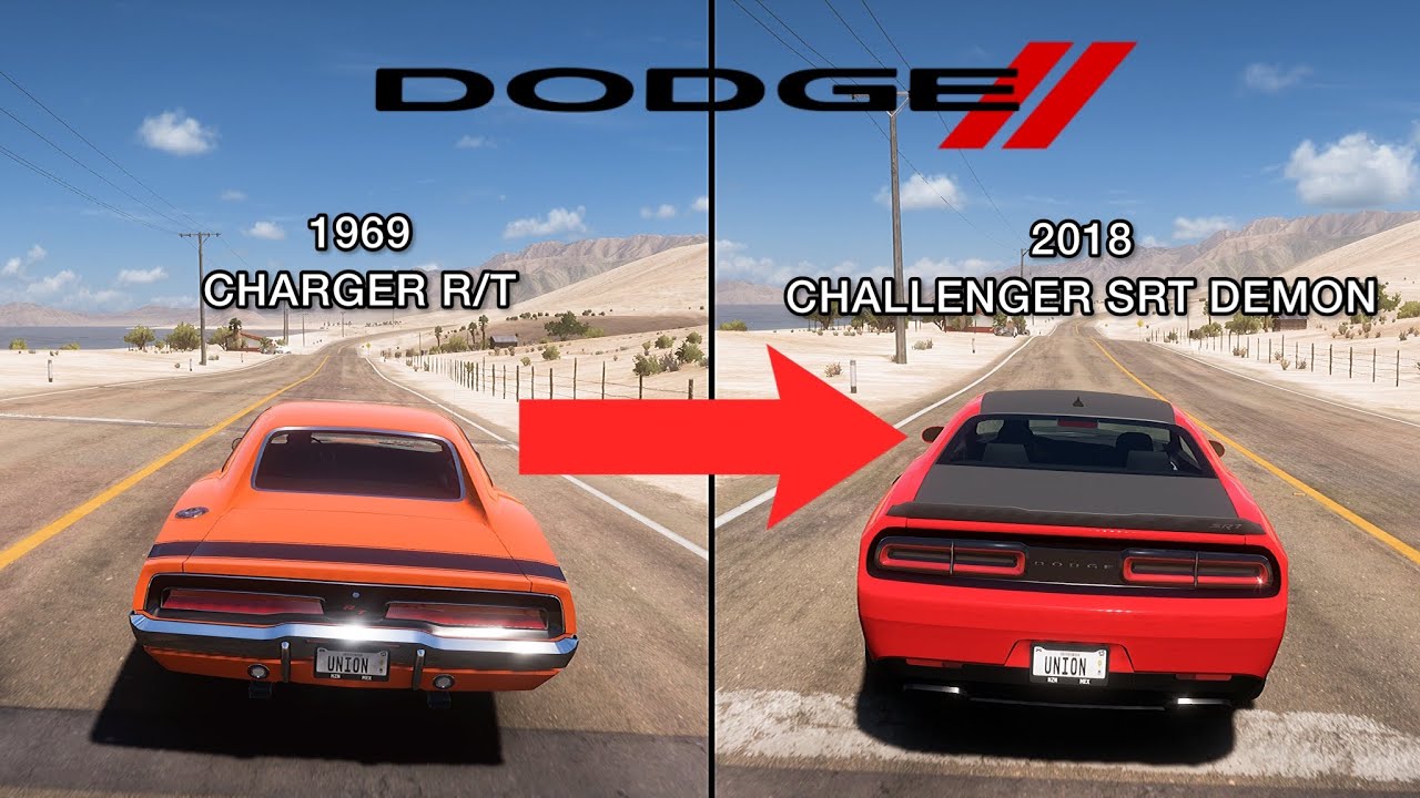 DODGE evolution in Forza Horizon 5 - YouTube