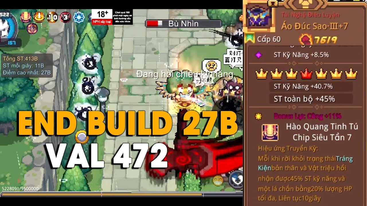 END BUILD DREADKNIGHT Rìu Xoay 27B Val 472 SS2 Soul Knight Prequel # ...