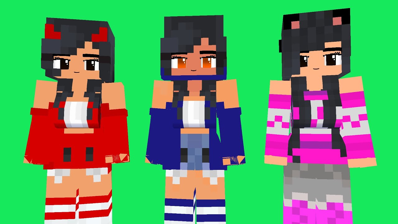DARLING OHAYO SUPER IDOL DANCE : MINECRAFT ANIMATION | APHMAU 40 ...