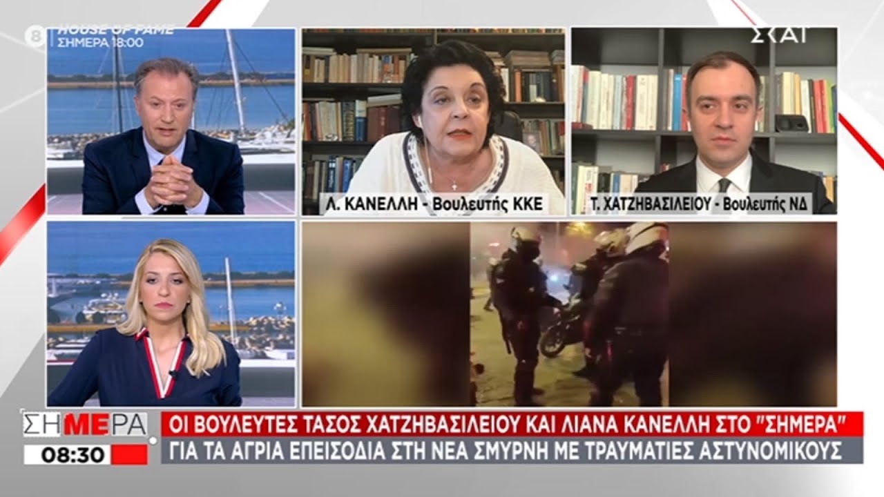 «Έκοψαν» την Λιάνα Κανέλλη από τον «αέρα» του «ΣΚΑΪ»! - YouTube
