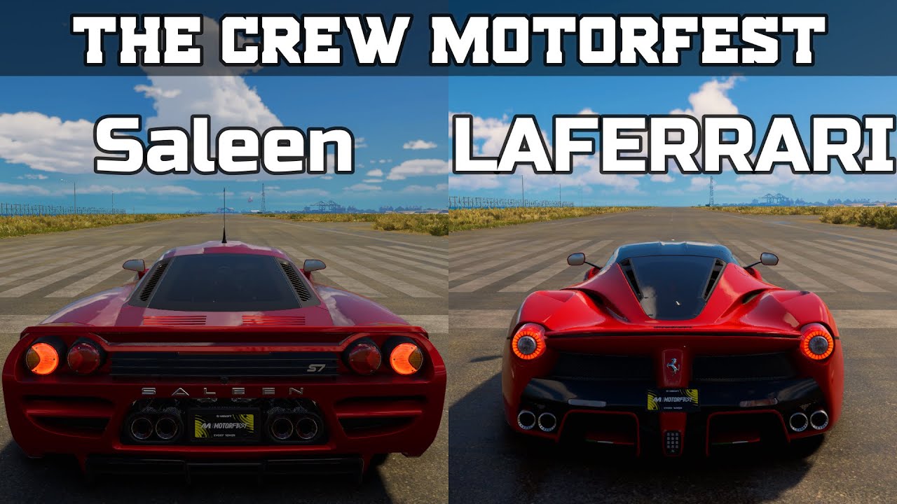 The Crew Motorfest - Saleen S7 Twin-Turbo vs Ferrari LAFERRARI - Drag ...