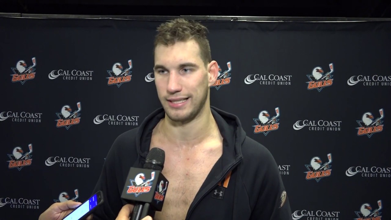 Gulls Postgame - Anthony Stolarz - YouTube