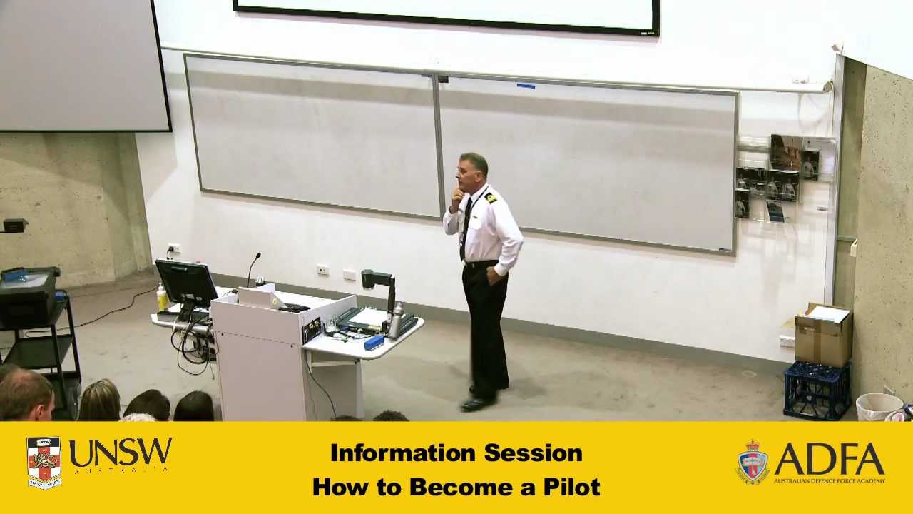 How to become a pilot - ADFA information session - YouTube