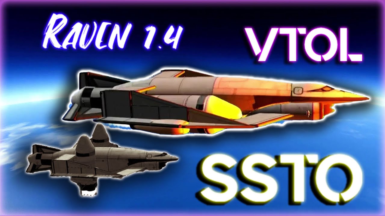 I Made a Massive VTOL SSTO With an Escape Pod In Kerbal Space Program ...