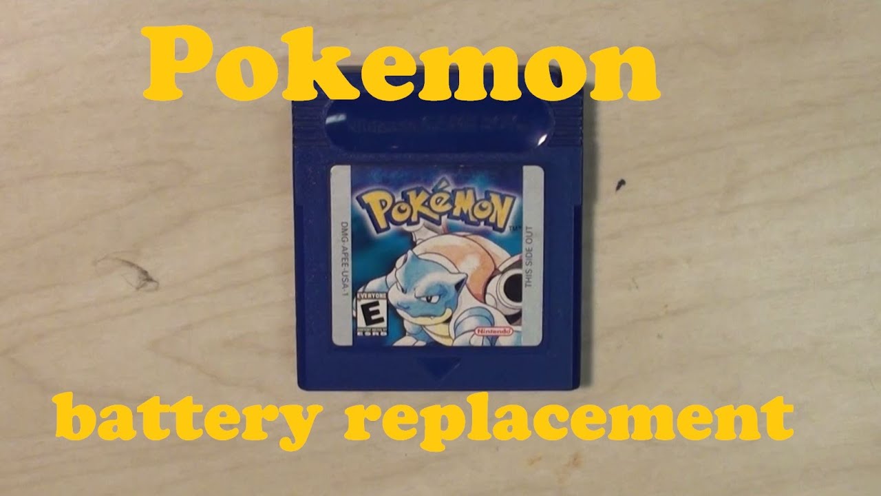 Just the Tip! Pokemon Battery Change - YouTube