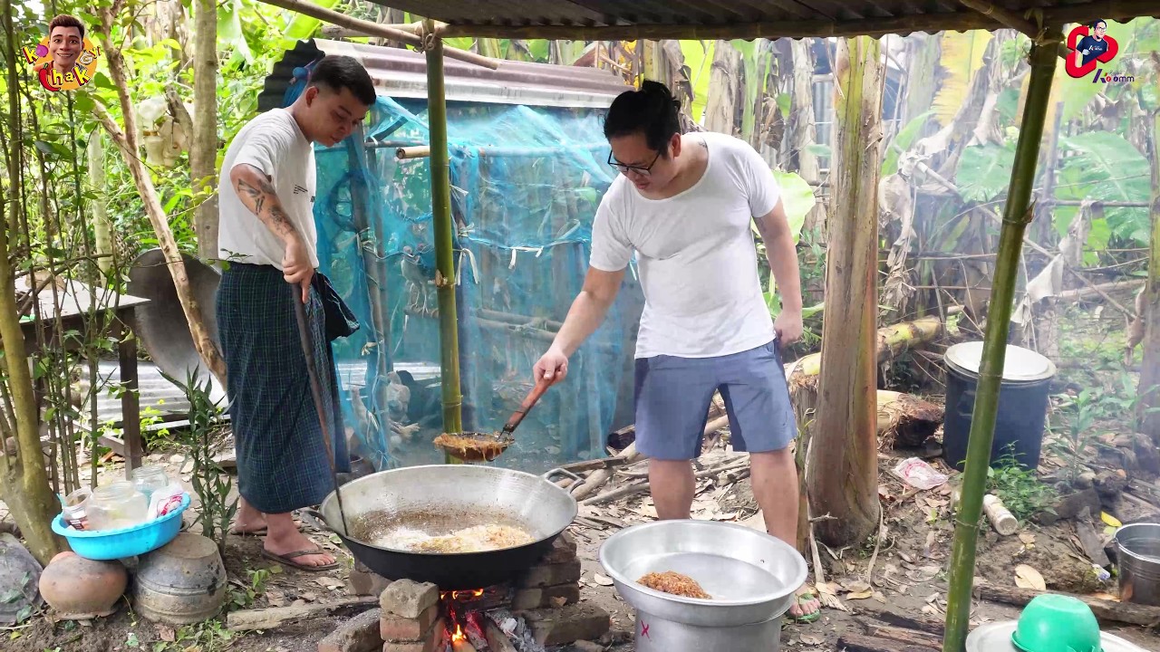 Myanmar Shin Pyu's Cooking 😋 - The Cooking Show with Ko Chak Gyi - YouTube