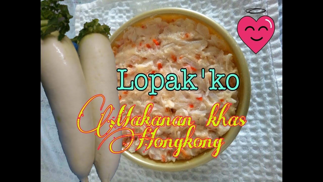 LOPAK'KO MAKANAN KHAS CHINA DISAAT HARI RAYA IMLEK - YouTube