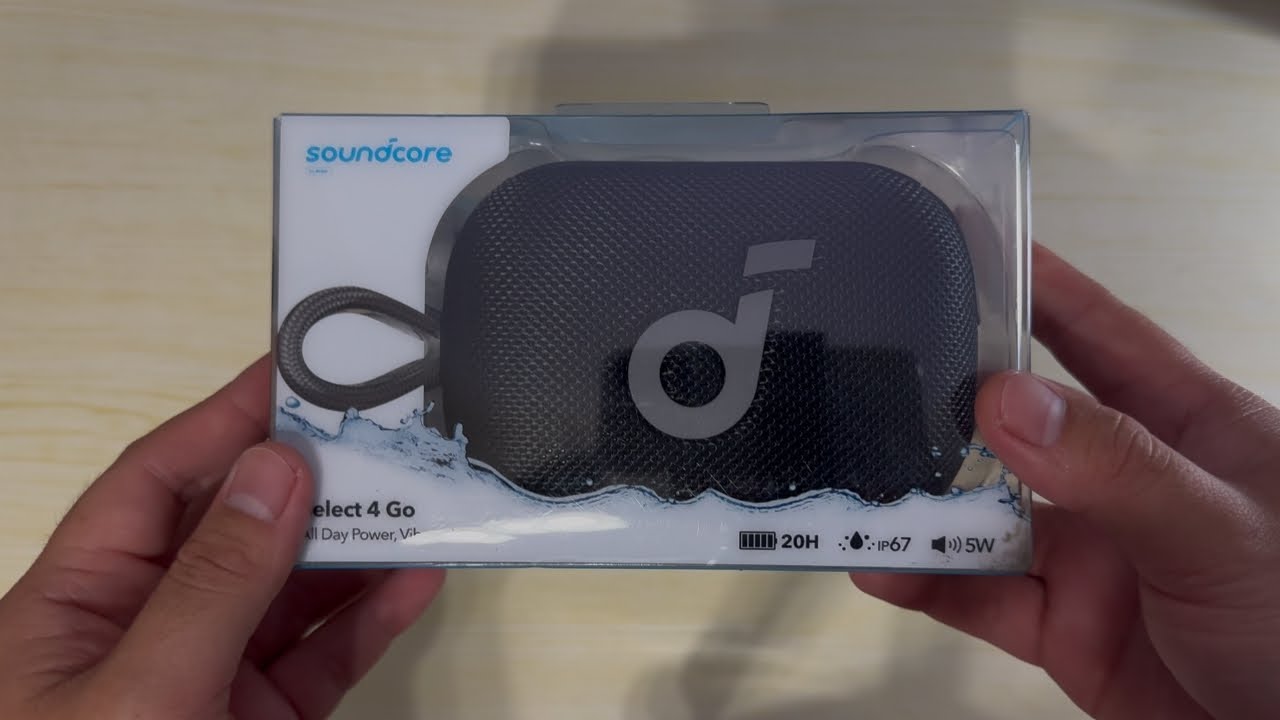 Unboxing Soundcore Anker Select 4 Go Bluetooth Speaker Portable - YouTube