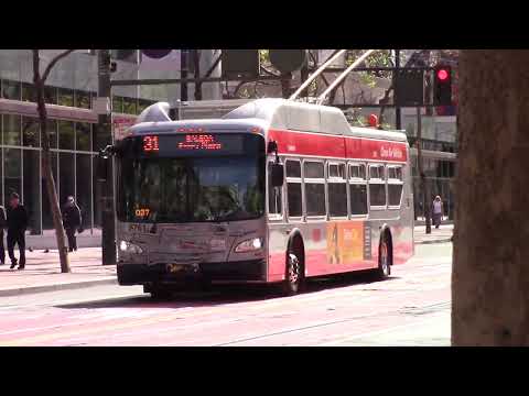 MUNI Railway - New Flyer XT40 Route 31 #5761 - YouTube