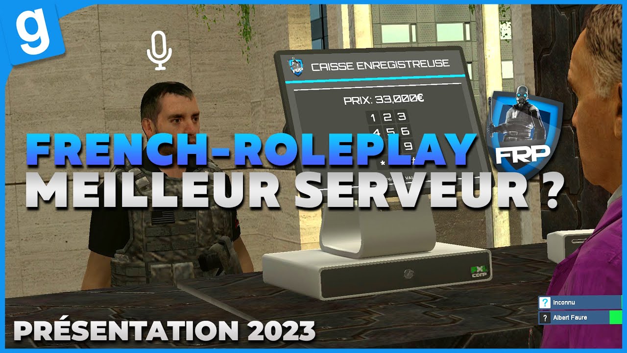 FRENCH ROLEPLAY MEILLEUR SERVEUR ? PRÉSENTATION 2023 - YouTube