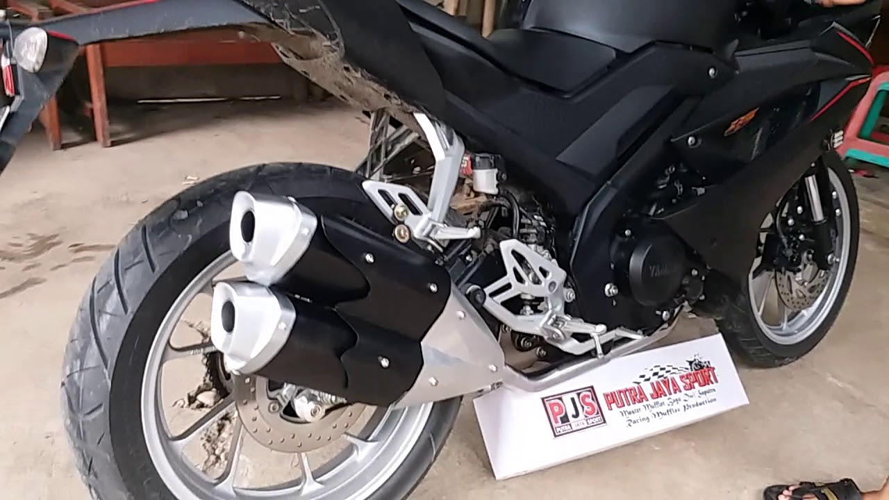 knalpot racing R15 V3 pakai standar racing cbr250rr - YouTube