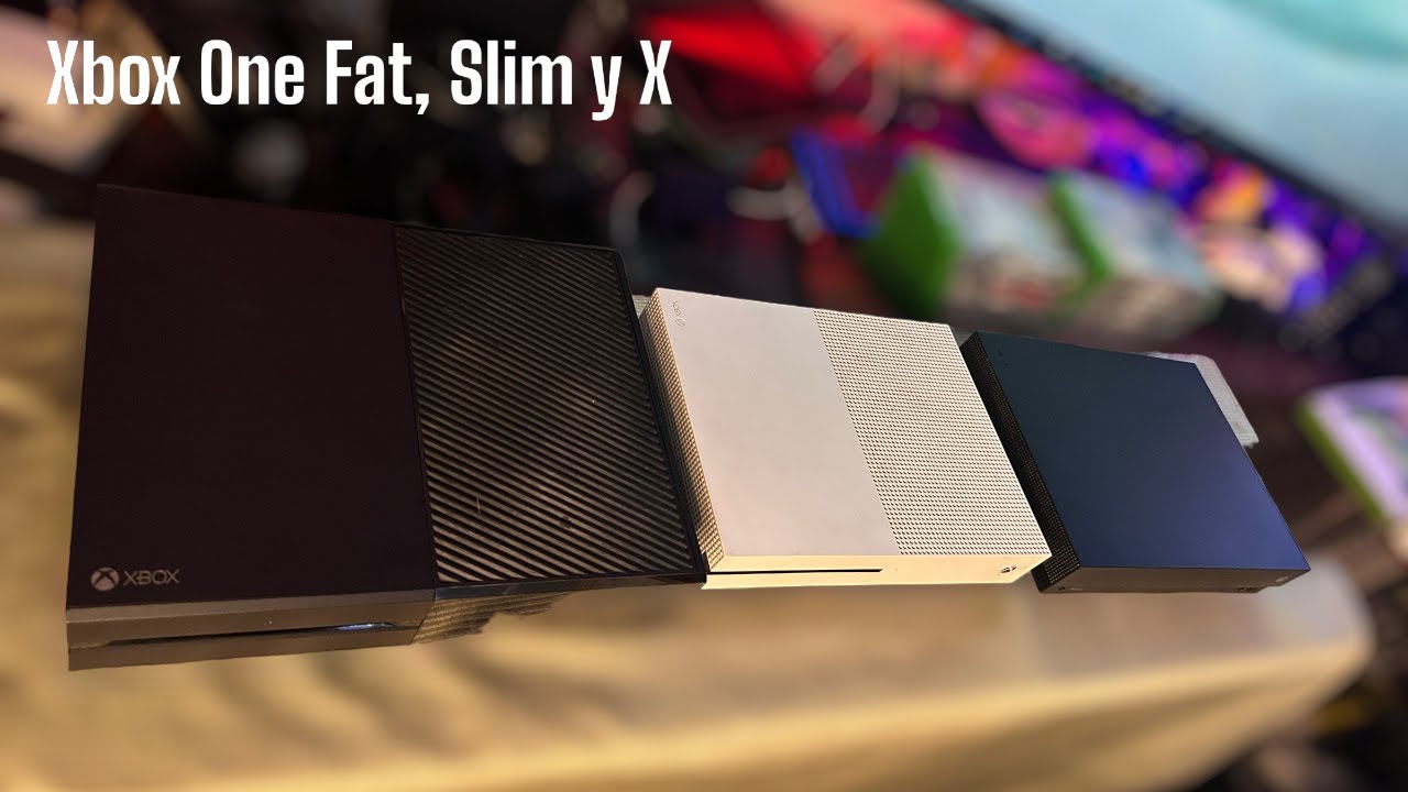 Xbox One Fat vs Xbox One Slim vs Xbox One X - YouTube