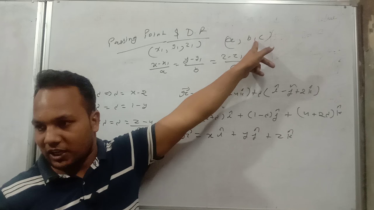three dimensional geometry 2nd lecture equations of lines in 3space ...