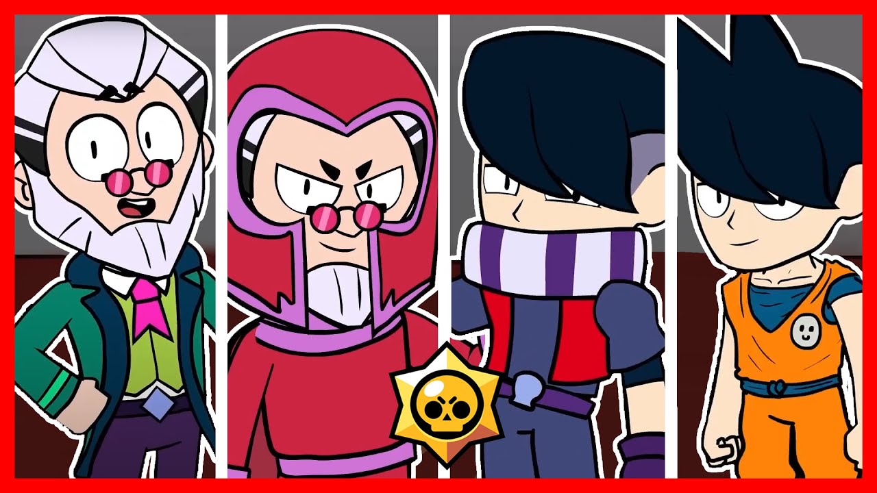 ⭐️ EDGAR & BYRON NEW SKINS IDEAS - BRAWL STARS ANIMATION #10 - YouTube
