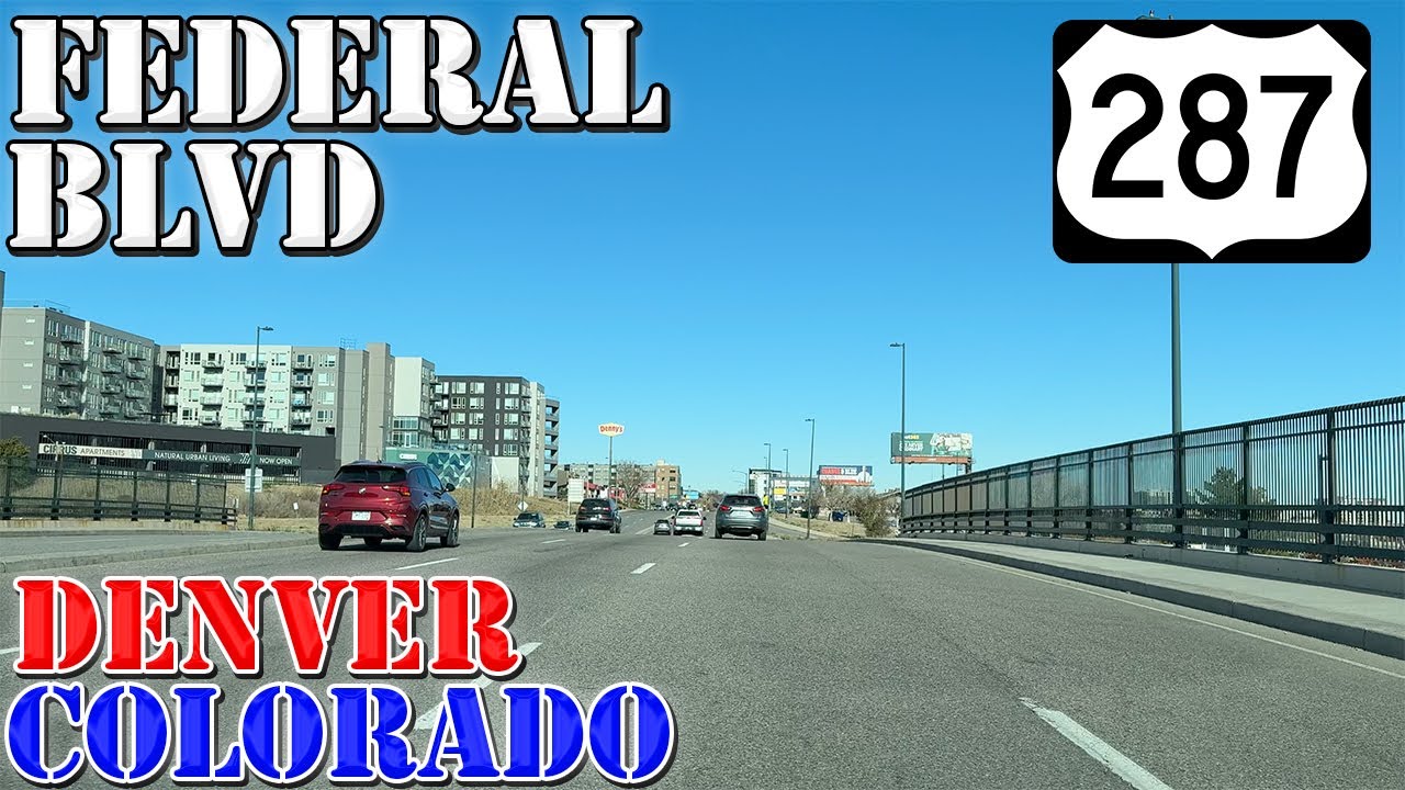 Federal Blvd North - Denver - Colorado - 4K Street Drive - YouTube