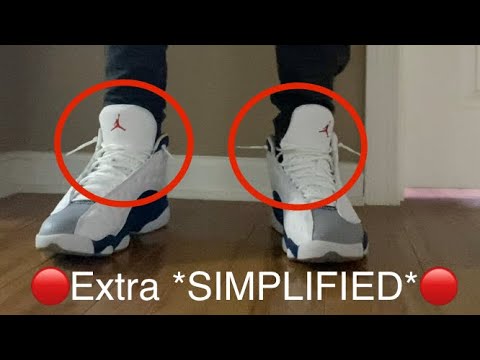 HOW TO LACE JORDAN 13 *2023 BEST METHOD* - YouTube