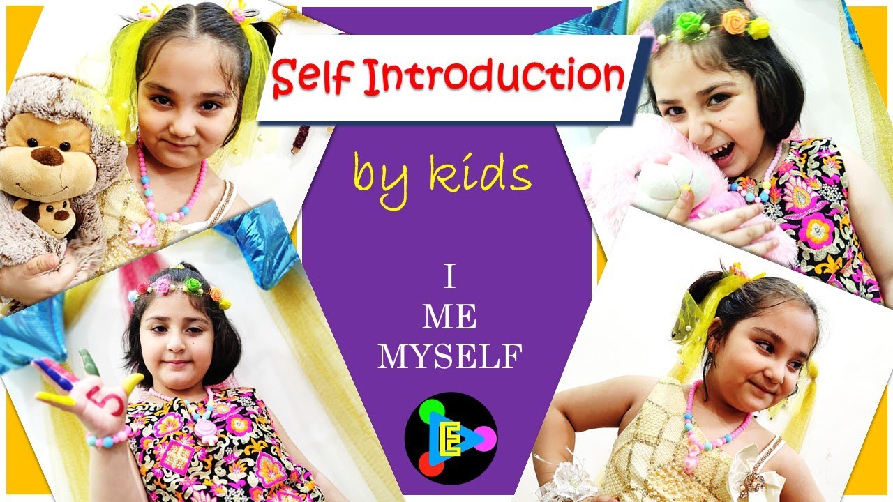 Self introduction by kids | About myself kids for school competition ...