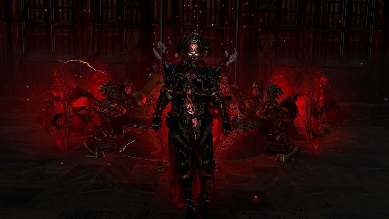 PoE [3.9] - Staff Cyclone: Sirus, Awakener of Worlds - Complete Fight ...