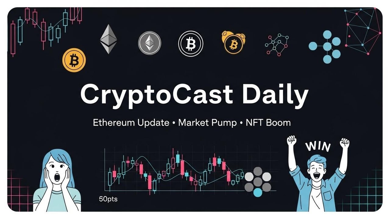 CryptoCast Daily: Latest Crypto News and Stories - YouTube
