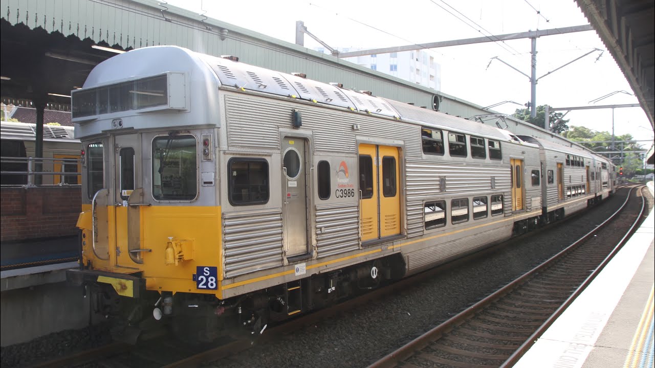 S Set departing Strathfield - S Set + Bankstown Line Farewell Tour ...