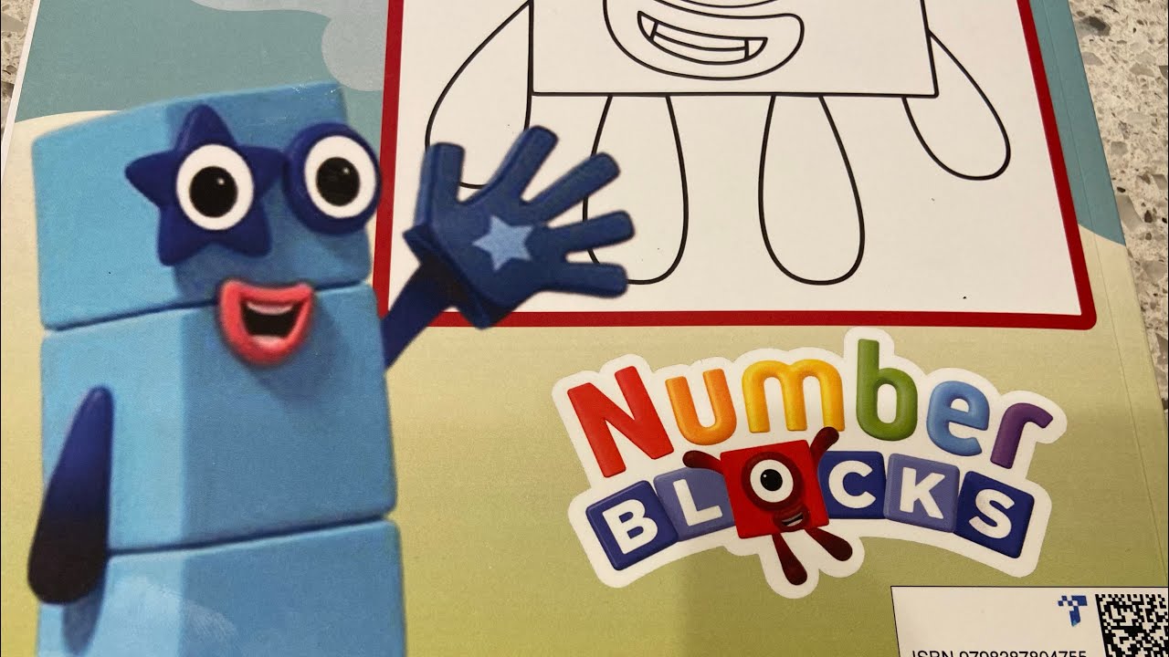 Coloring Number Blocks | Coloring 11 - YouTube