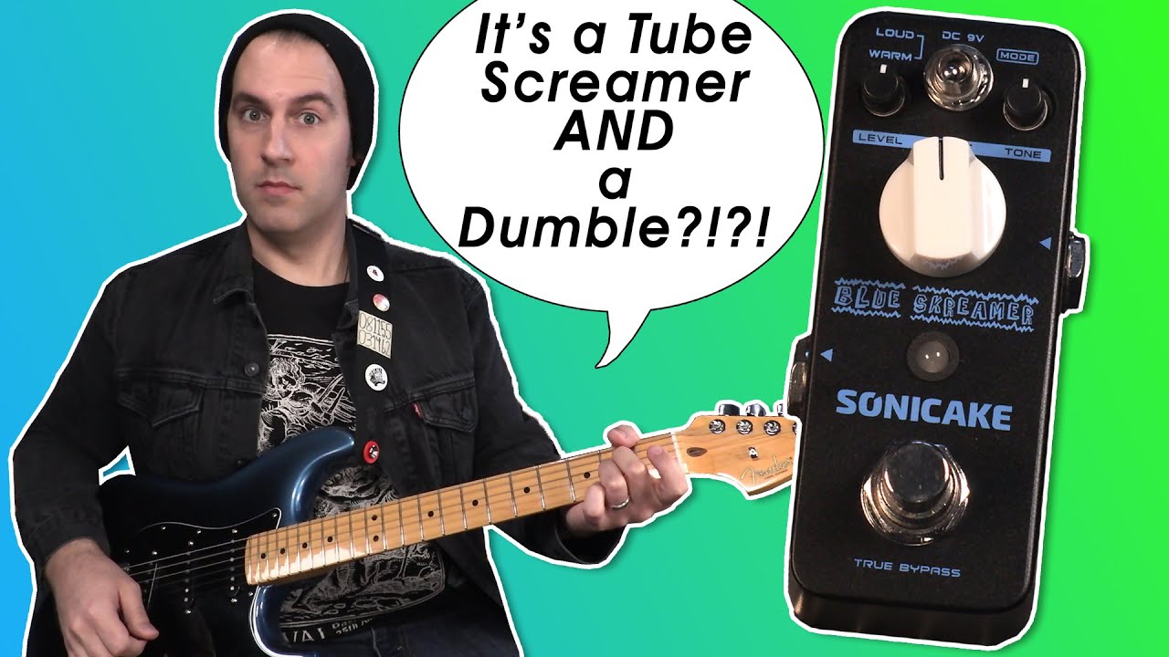 Sonicake Blue Skreamer | Screamer & Dumble Tone for $35 | Stompbox ...