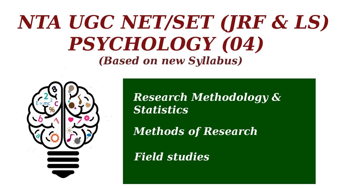 Field studies | Methods of research | Research Methodology & Statistics ...