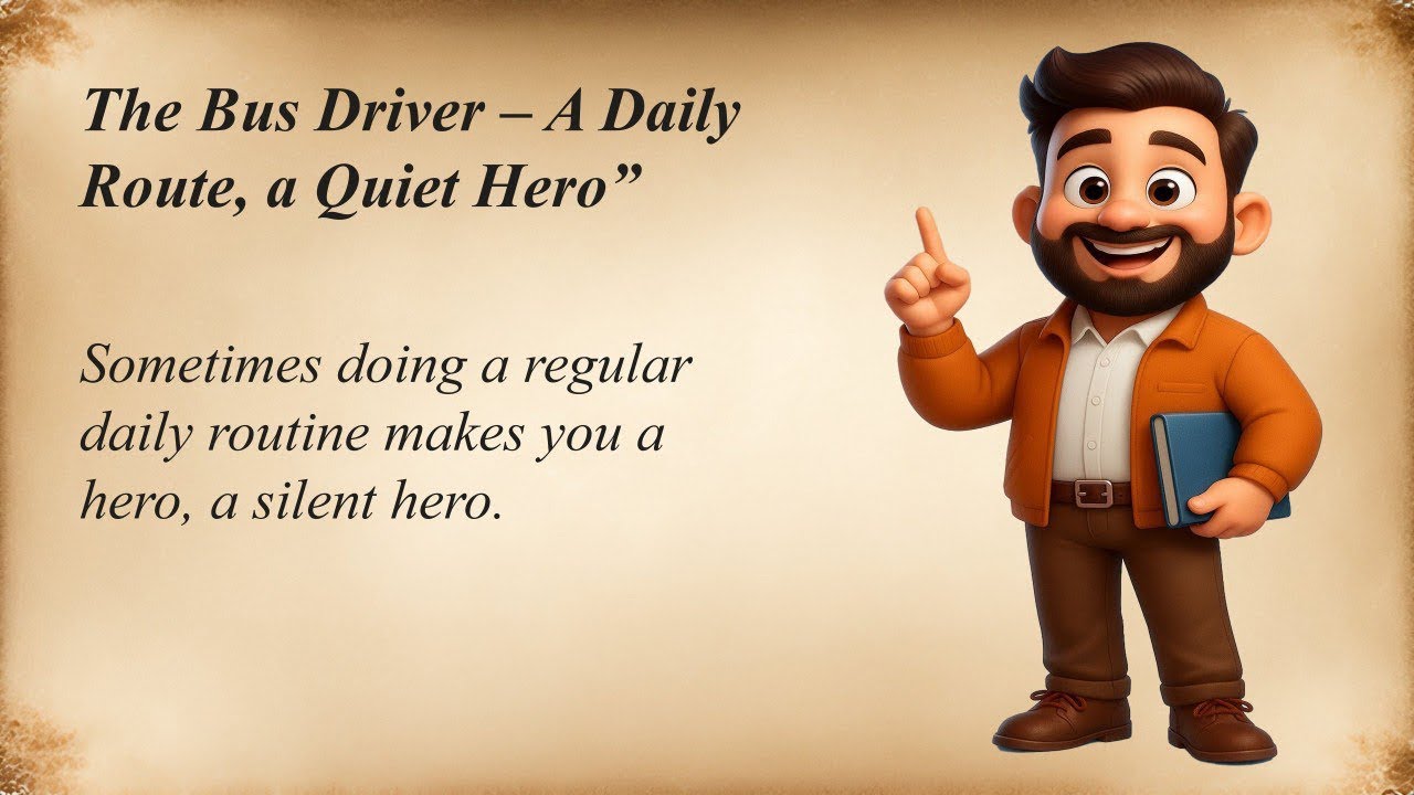 The Bus Driver | A Quiet Hero on the Road | Episode 47 - YouTube