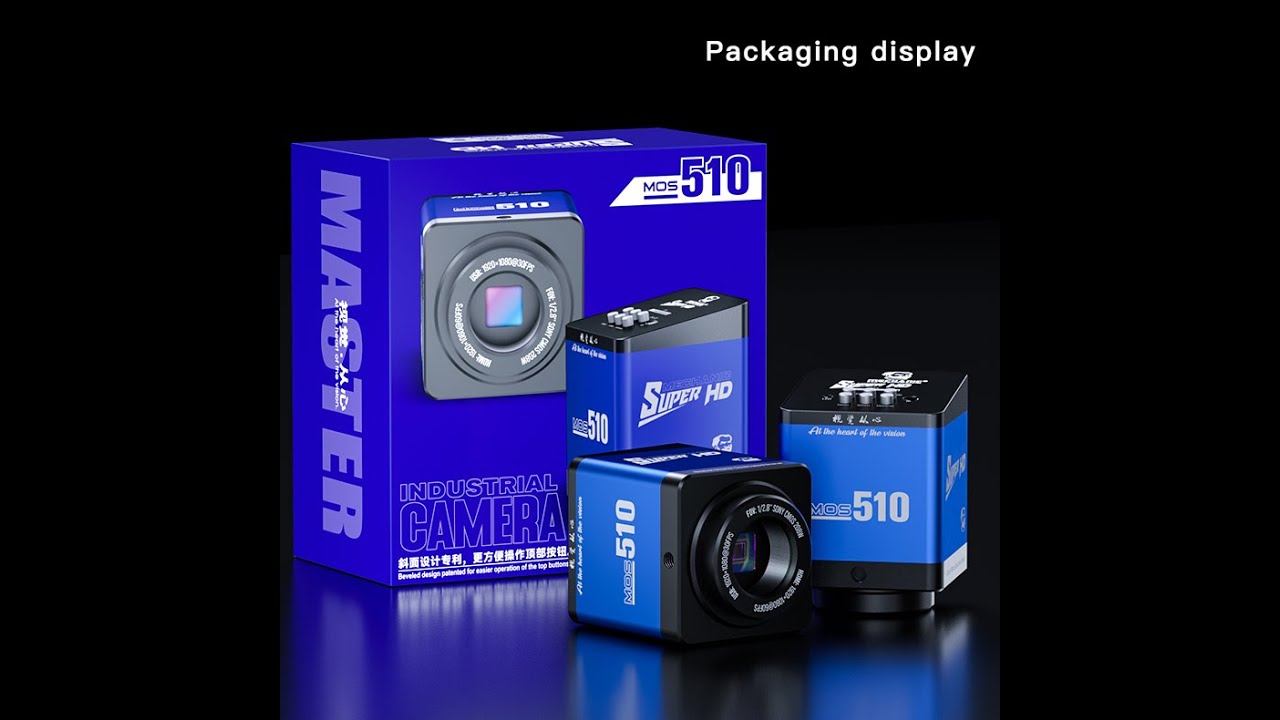 Mechanic MOS 510 IMX 307 Sensor 51MP 4K Ultra HD Industry Microscope ...