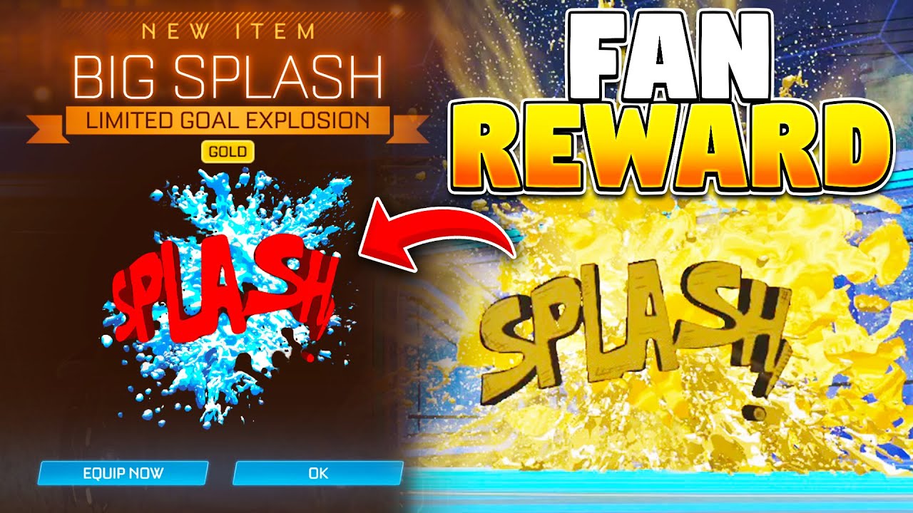 NEW *GOLD* FAN REWARD On Rocket League! - YouTube