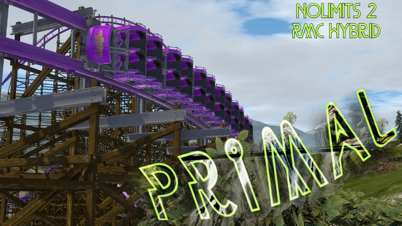 PRIMAL - NoLimits 2 RMC Hyper Hybrid Coaster - YouTube