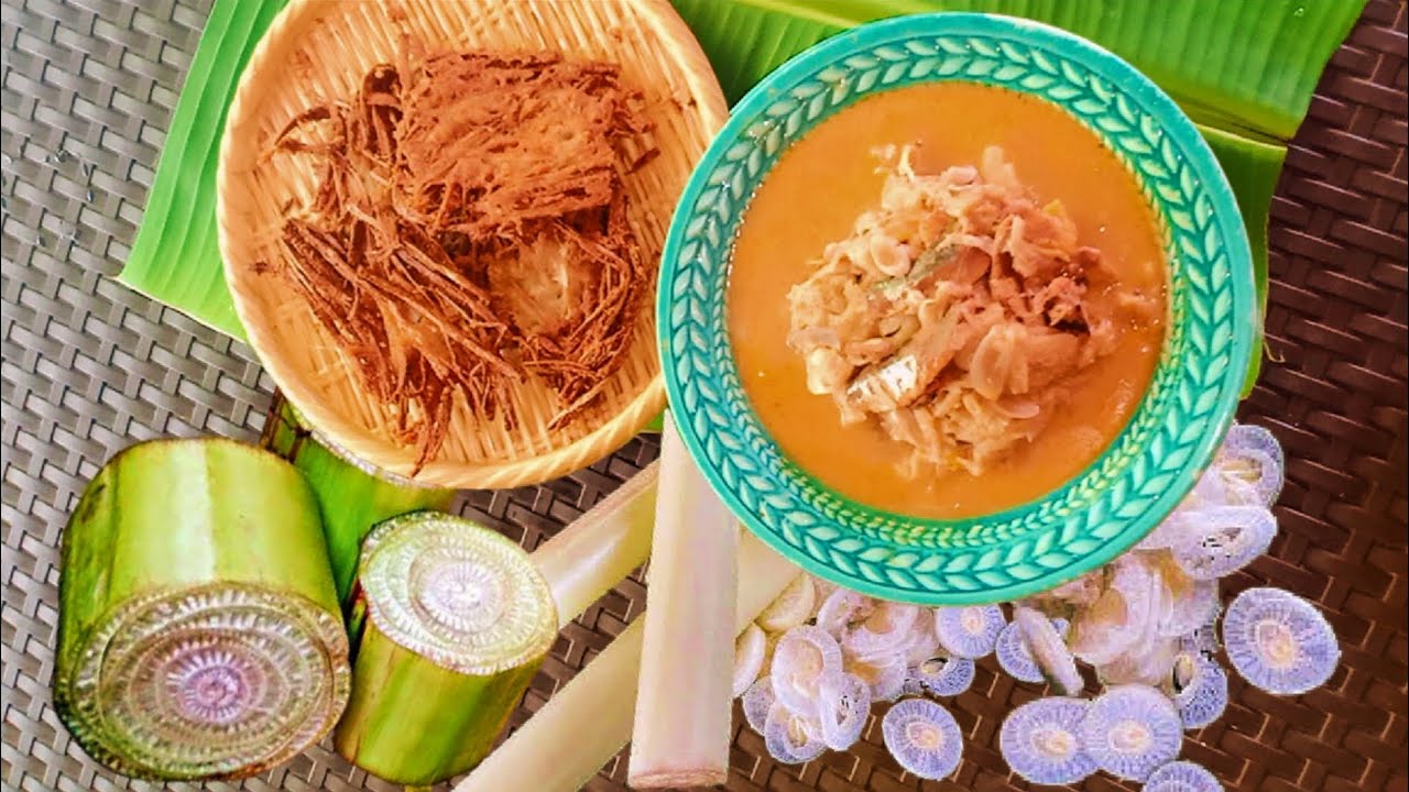 Ubod ng saging masarap ganitong luto - YouTube